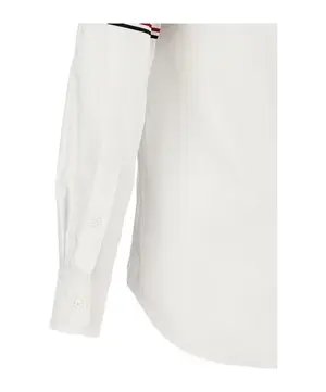Thom Browne 4-bar Stripe Detailed Buttoned Shirt