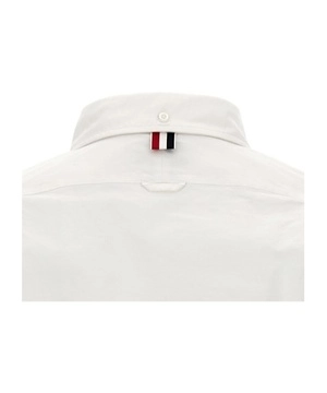 Thom Browne 4-bar Stripe Detailed Buttoned Shirt