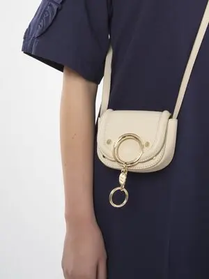 See By Chloé Flip Shoulder Bag - Nude