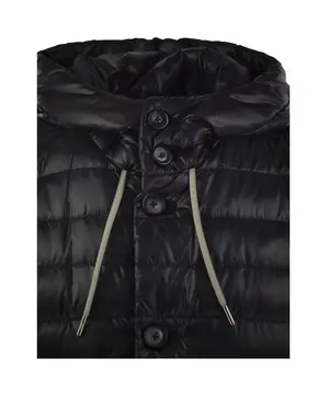 Herno Sleeveless Hooded Down Jacket