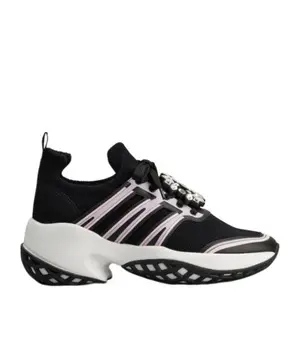 ROGER VIVIER Embellished Paneled Sneakers