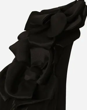 Dolce & Gabbana Floral Embellished Chiffon Gown