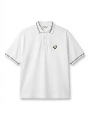 Brunello Cucinelli Short-sleeved Polo Shirt With Classic Collar - No