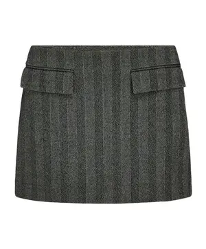 FERRAGAMO Mini Skirt - Black