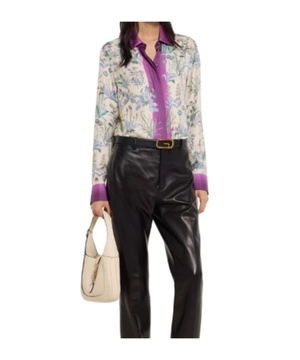 Gucci Printed Silk Twill Shirt