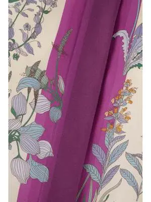 Gucci Printed Silk Twill Shirt