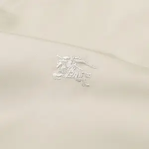 Burberry Ekd-embroidered Long Sleeved Shirt