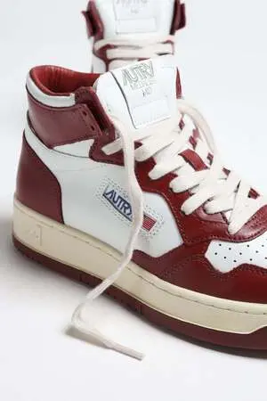 AUTRY Medalist High-top Sneakers - Red