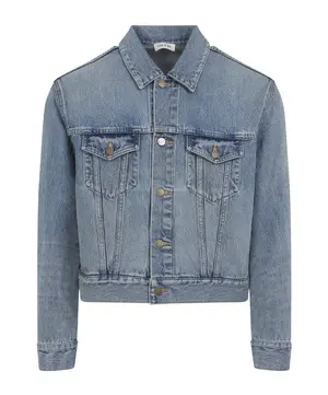 Fear Of God Denim Trucker Jacket - Light Indigo