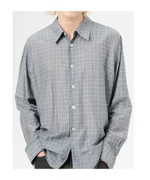 Our Legacy Beyond Check Shirt - Gray