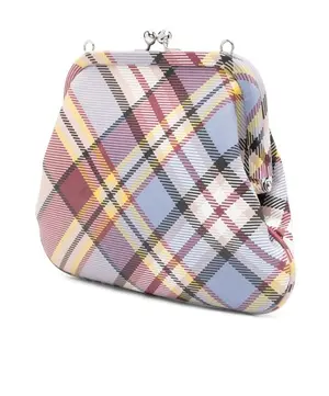 VIVIENNE WESTWOOD Orb Plaque Clutch Bag