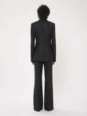 Chloé Single-breasted Tailored Jacket - Black