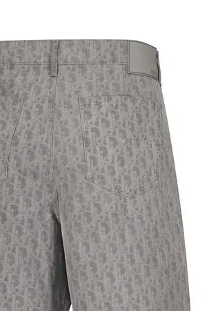 Dior Monogram Straight-leg Jeans