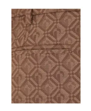 MARINE SERRE Moon Diamant Pattern Trousers