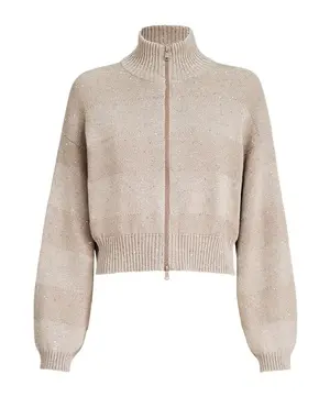 Brunello Cucinelli High Neck Cardigans For Women