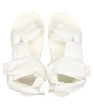 Red Valentino Strappy Flatform Sandals