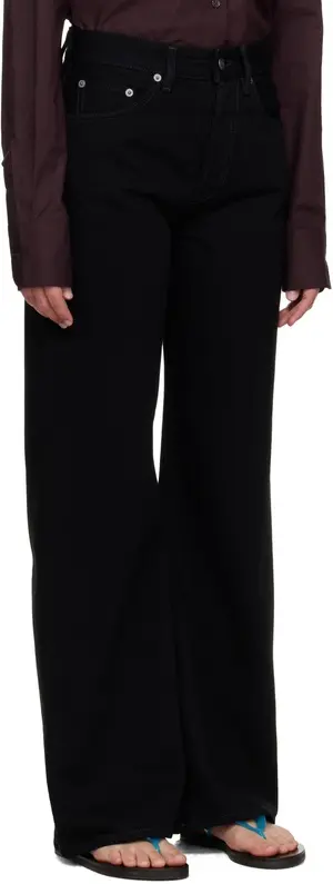 Acne Studios Wide-leg Straight Jeans