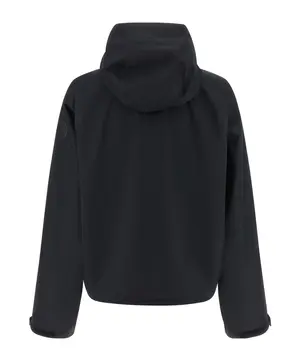 Canada Goose Horizon Zip-up Hooded Windbreaker - Black