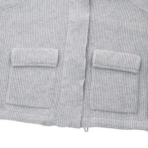 Brunello Cucinelli Ribbed Knit Lapel Cardigan With Pockets