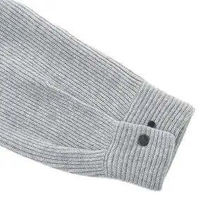 Brunello Cucinelli Ribbed Knit Lapel Cardigan With Pockets