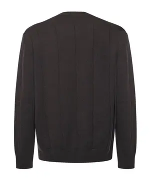 Eleventy Ribbed Crew Neck Knitwear