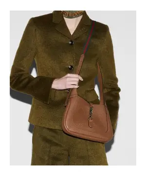 Gucci Jackie 1961 Small Shoulder Bag - Brown