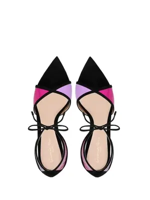 GIANVITO ROSSI Pointed Toe Ankle Strap Stiletto Sandals