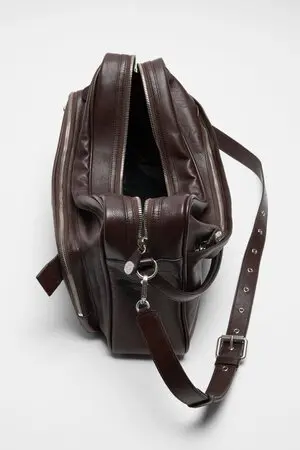 Acne Studios Camera Zipped Shoulder Bag - Black