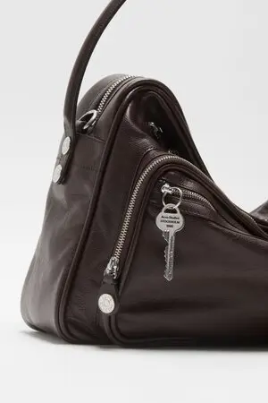 Acne Studios Camera Zipped Shoulder Bag - Black