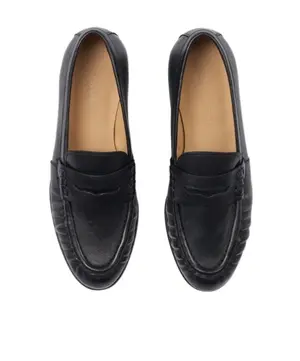 SCAROSSO Mar Tapered Penny Loafers