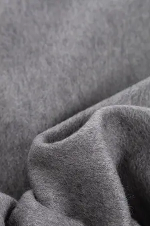Max Mara Fringed Cashmere Scarf - Gray