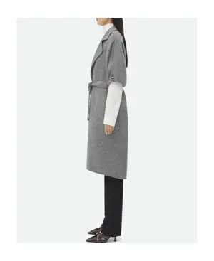 Bottega Veneta Wool Cashmere Single-breasted Coat