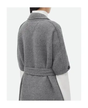 Bottega Veneta Wool Cashmere Single-breasted Coat