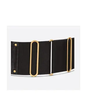 Dior Saddle Belt With D-ring Detail