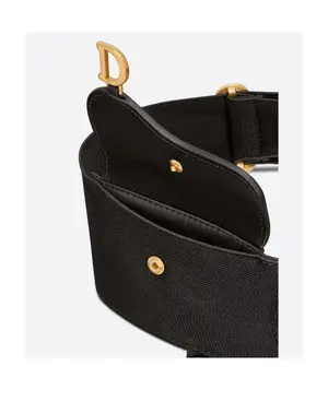Dior Saddle Belt With D-ring Detail