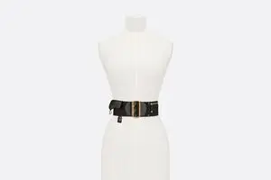 Dior Saddle Belt With D-ring Detail