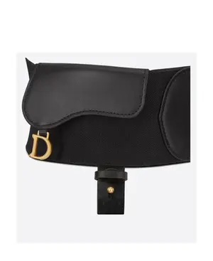 Dior Saddle Belt With D-ring Detail