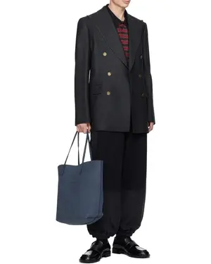 VIVIENNE WESTWOOD Logo Embossed Shopping Bag