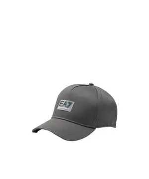 EA7 Logo Baseball Cap - Gray