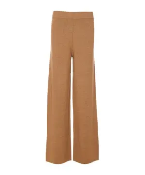 Max Mara Mortiz Knitted Trousers - Brown