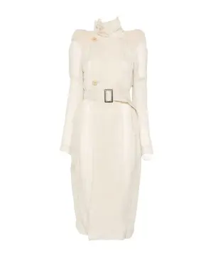 Rick Owens Long Sleeve Belted Windbreaker