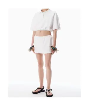 Alexander Wang Elasticated Waistband Buttoned Skirt