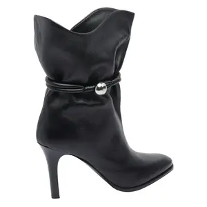 Isabel Marant Étoile Lolya Ruched Stiletto Boots - Black