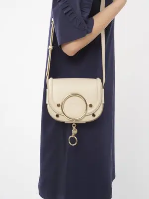 See By Chloé Logo Shoulder Bag - Nude