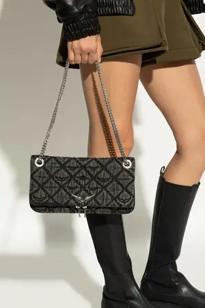 Zadig&Voltaire Quilted Chain-strap Crossbody Bag
