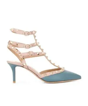 Valentino Garavani Rivet Cage High Heel Sandals - Multicolor