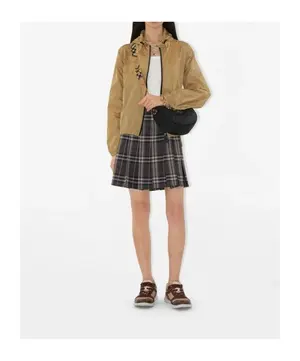 Burberry Horseshoe Quilted Crossbody Bag - Black
