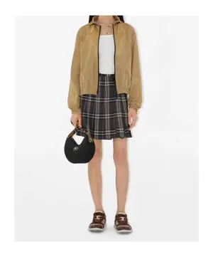 Burberry Horseshoe Quilted Crossbody Bag - Black