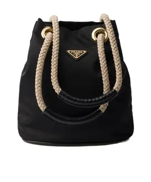 Prada Mariner Re-nylon Small Bucket Bag - Black