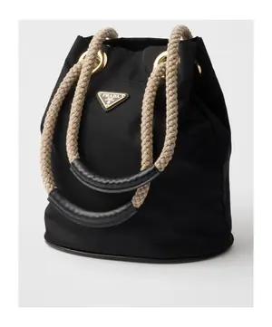 Prada Mariner Re-nylon Small Bucket Bag - Black